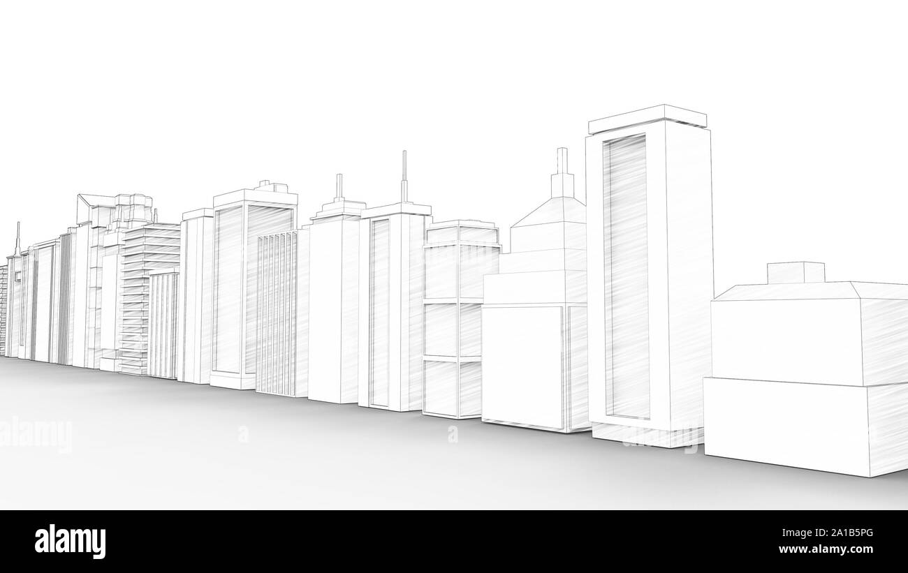 Perspective Drawing Tall Buildings