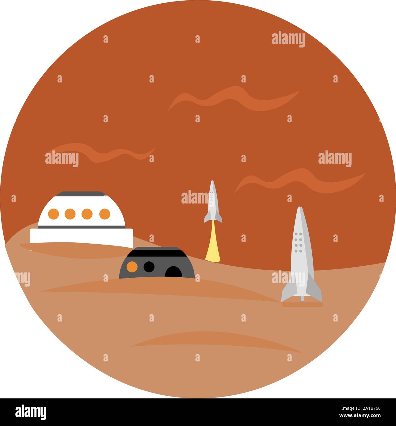 Mars base hi-res stock photography and images - Alamy