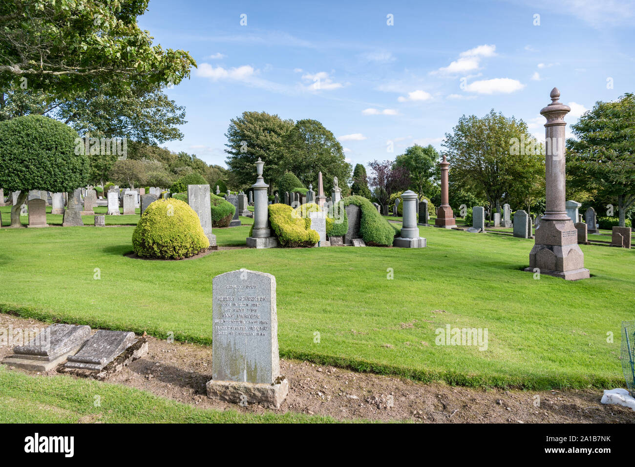 Kirriemuir angus gravestone hi-res stock photography and images - Alamy