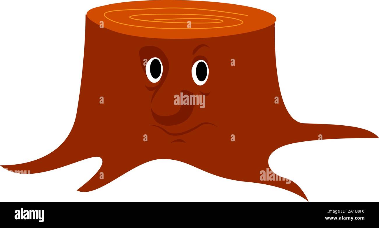 Wood section symbol on Stock Vector Images - Alamy