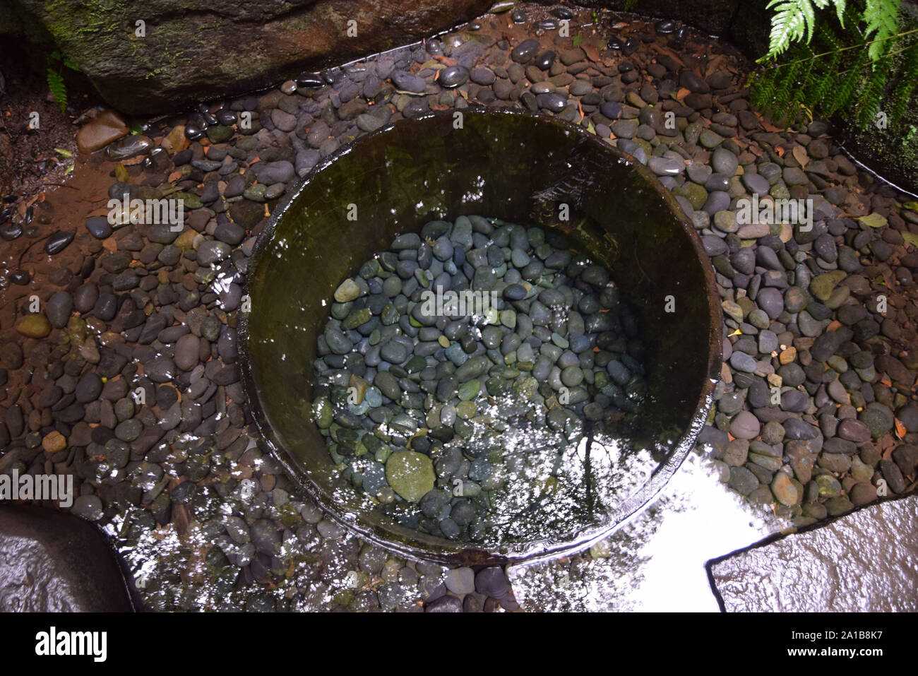 kiyosama's well, meiji shrine, tokyo japan Stock Photo - Alamy