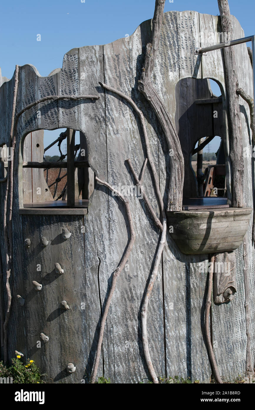 children's recreation play area playground Stock Photo - Alamy