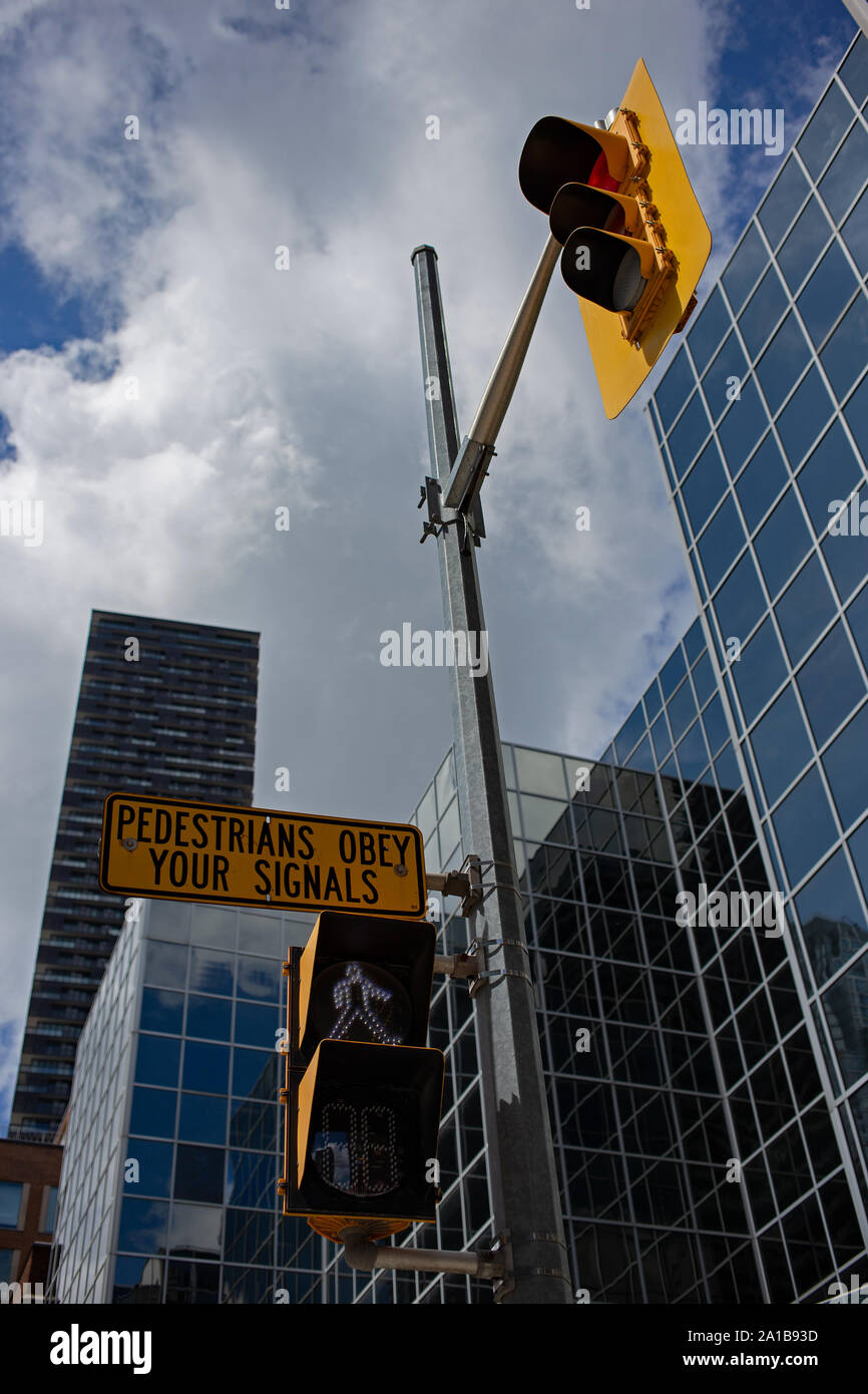 Toronto traffic light hi-res stock photography and images - Alamy