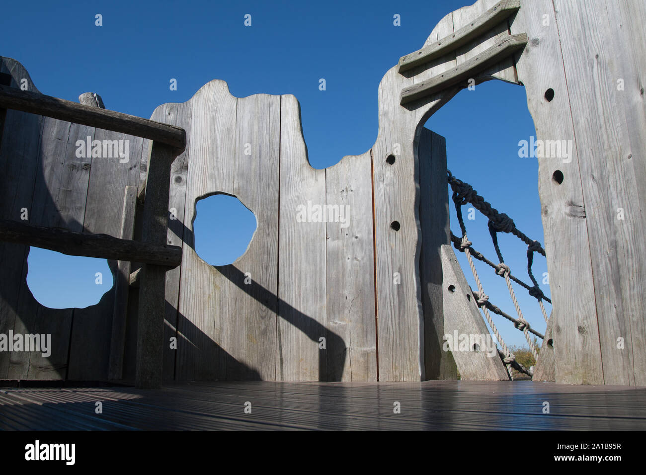 children's recreation play area playground Stock Photo - Alamy