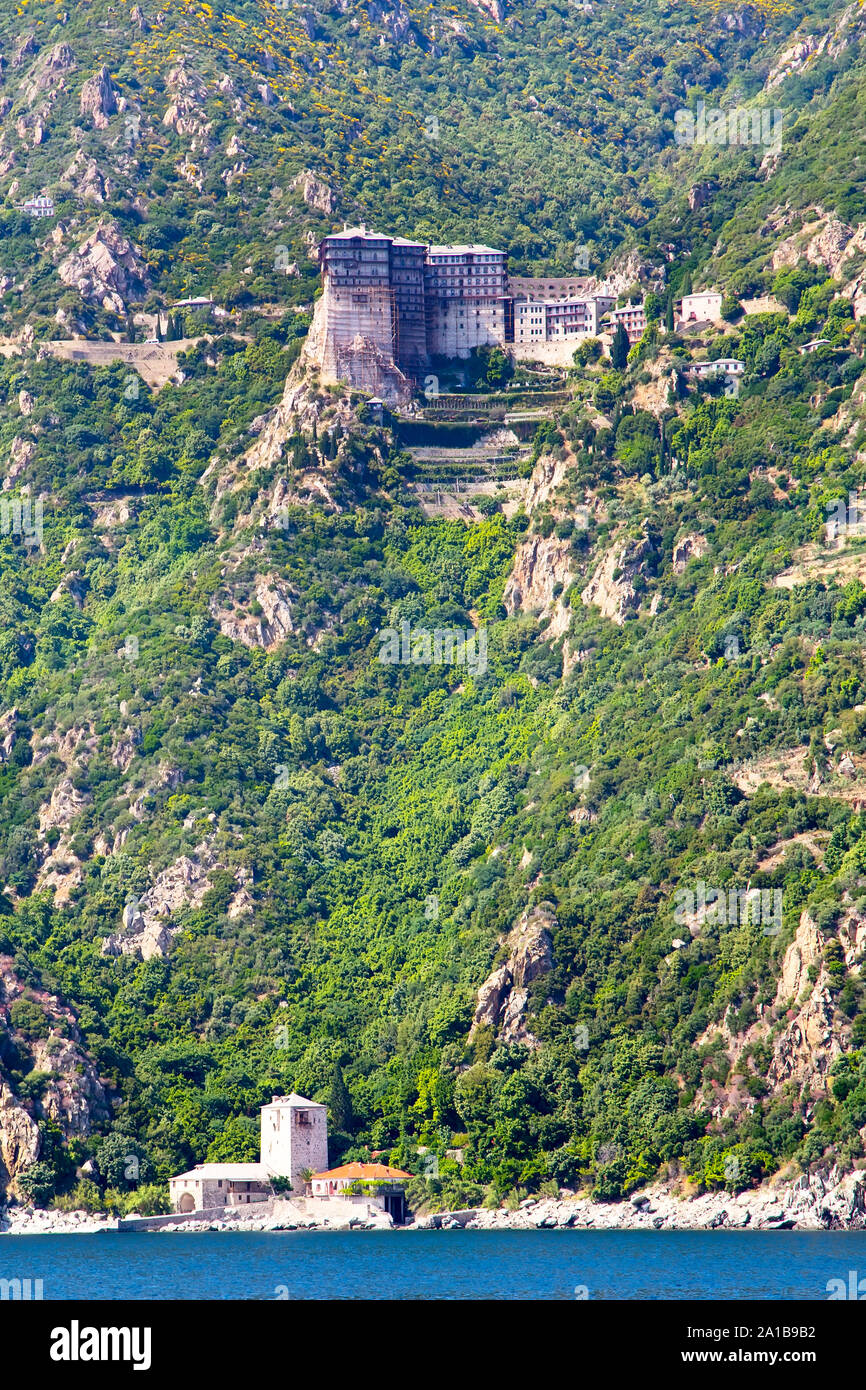 Monastery on mount athos hi-res stock photography and images - Alamy