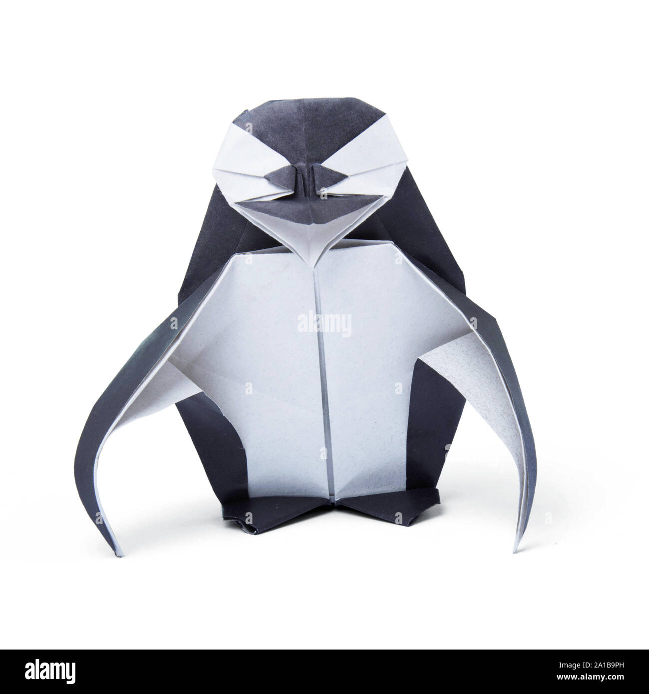 Penguin origami paper Stock Photo - Alamy