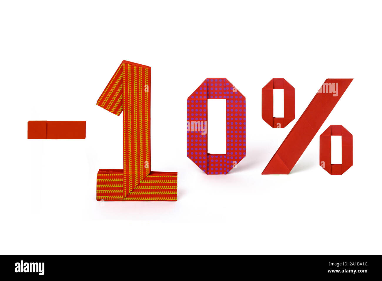 10 percent off paper Cut Out Stock Images & Pictures - Alamy