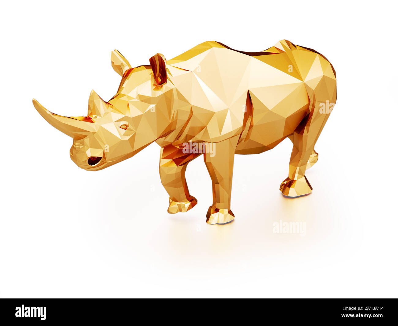 Rhino 3d hi-res stock photography and images - Alamy