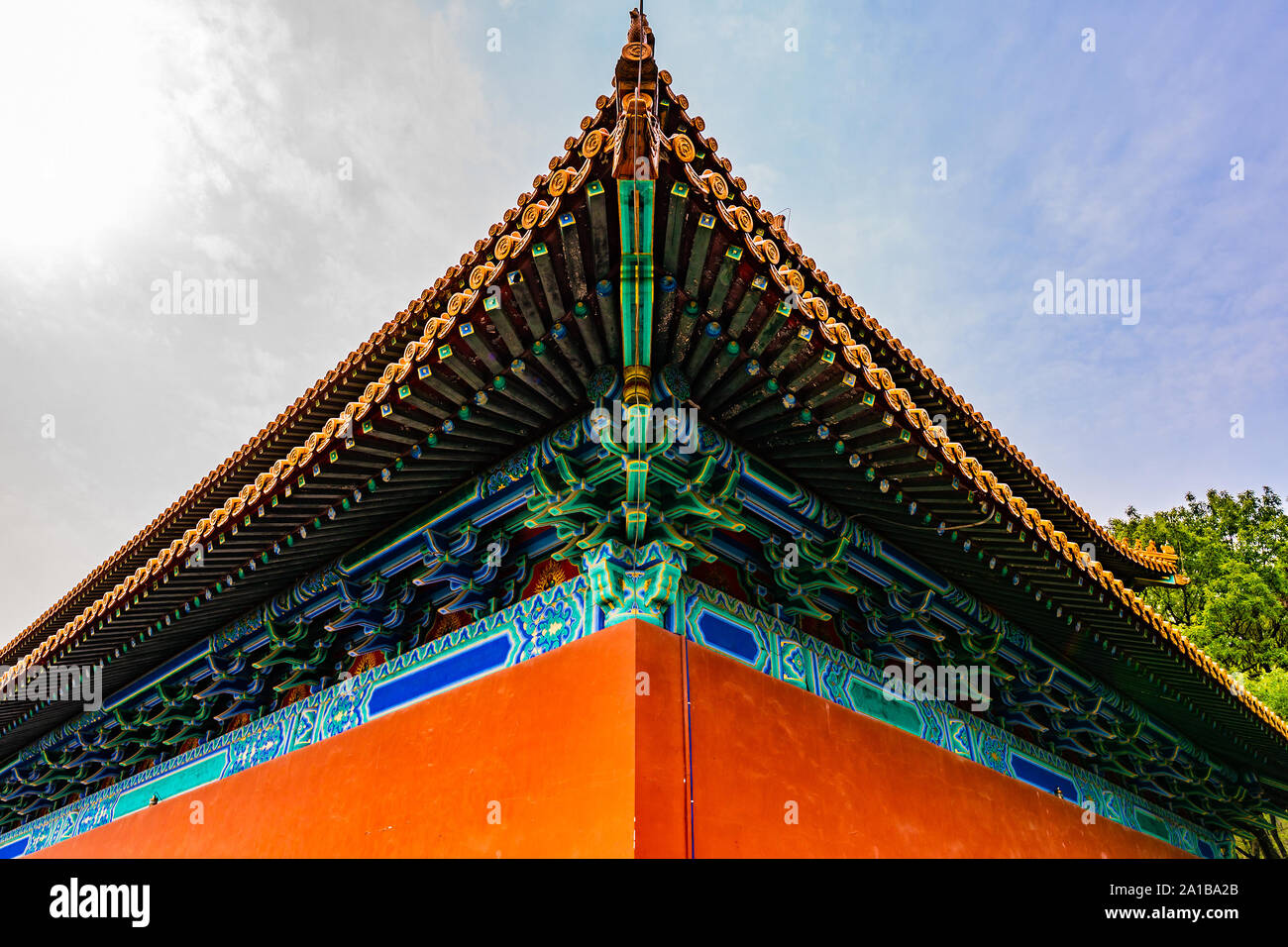 Nanjing Ming Xiaoling Lou Mausoleum Main Building Soul Tower Ornamented ...