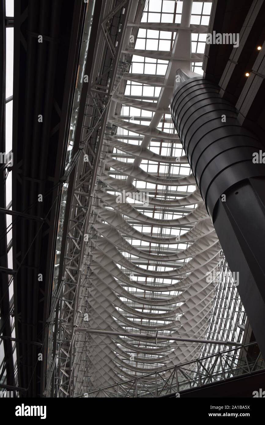 Tokyo International Forum, interior, Tokyo, Japan Stock Photo - Alamy