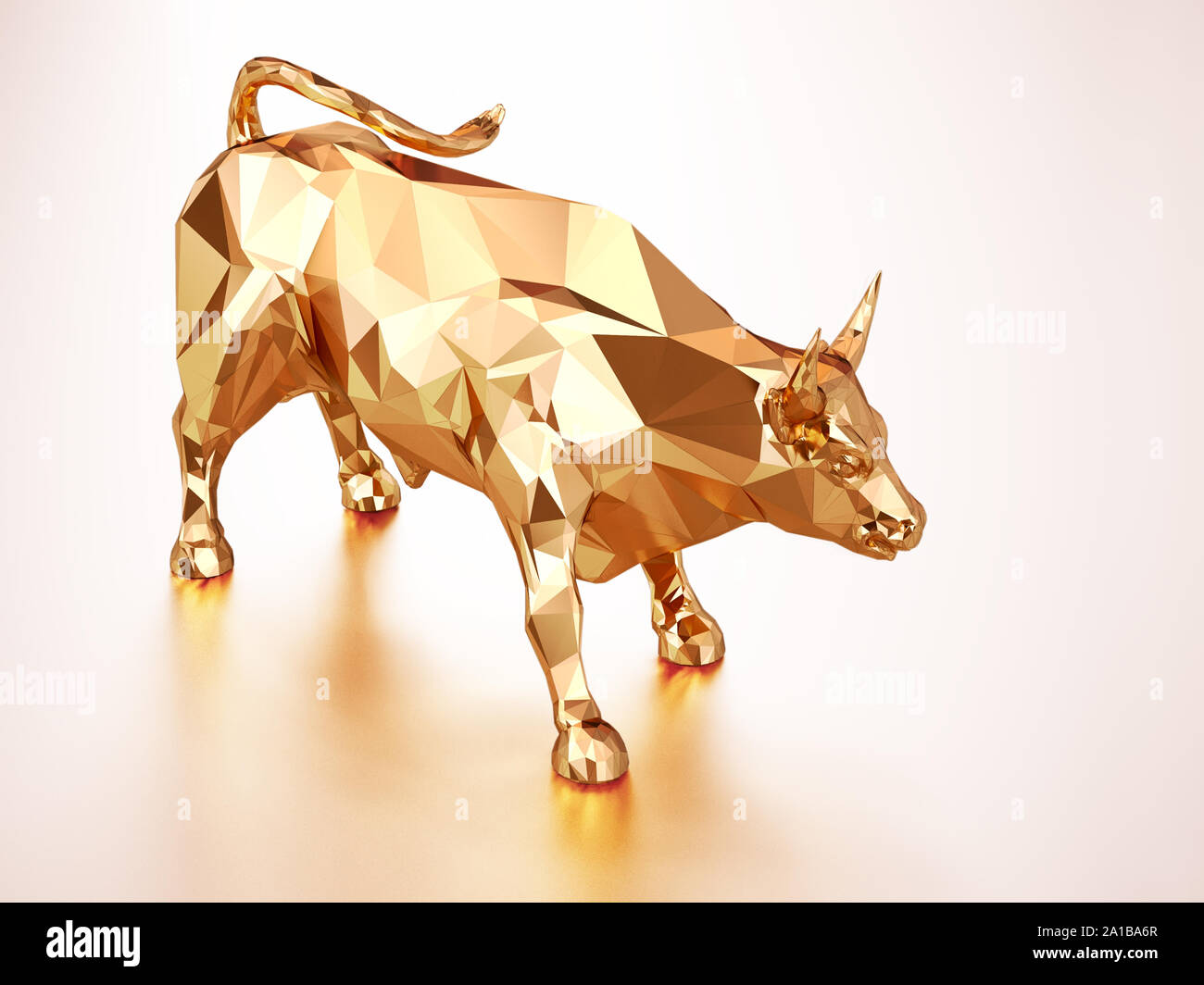Golden Bull Statue High Resolution Stock Photography and Images - Alamy