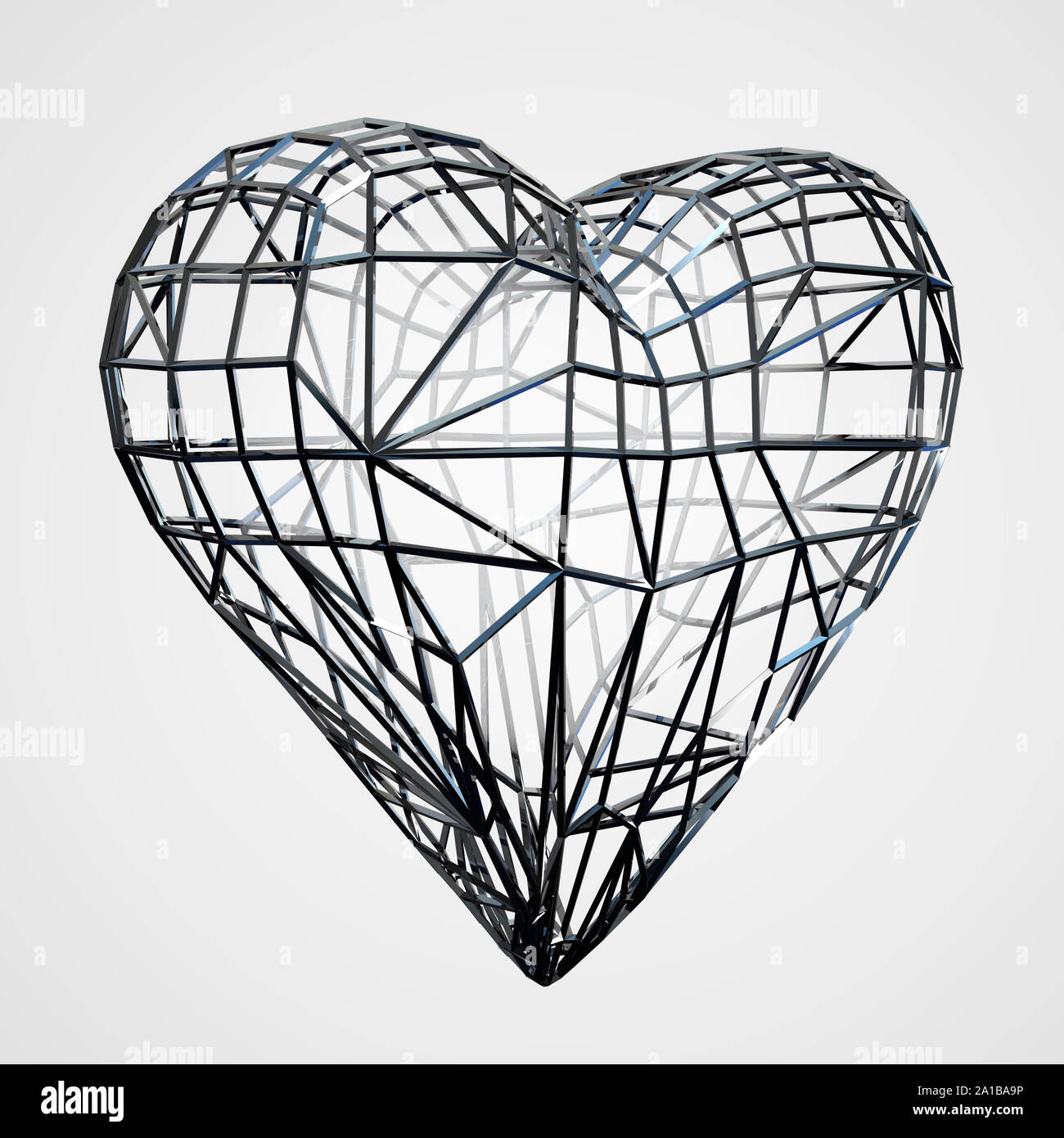 3d heart rendering Stock Photo - Alamy