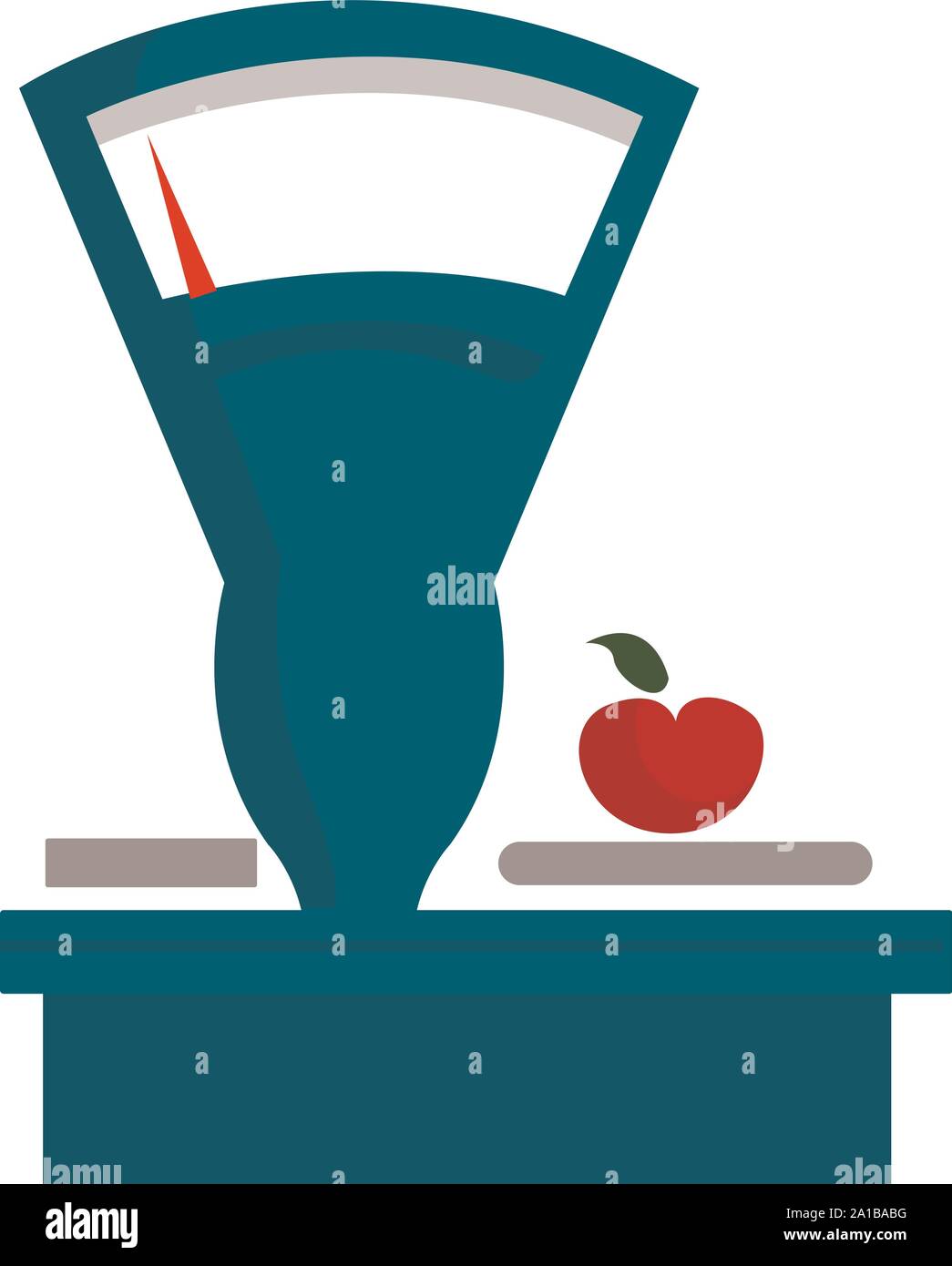 Weigher, illustration, vector on white background Stock Vector Image ...