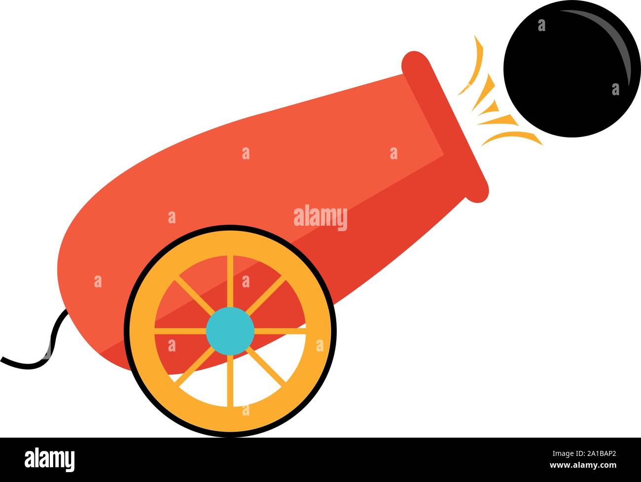 American cannon Stock Vector Images - Alamy