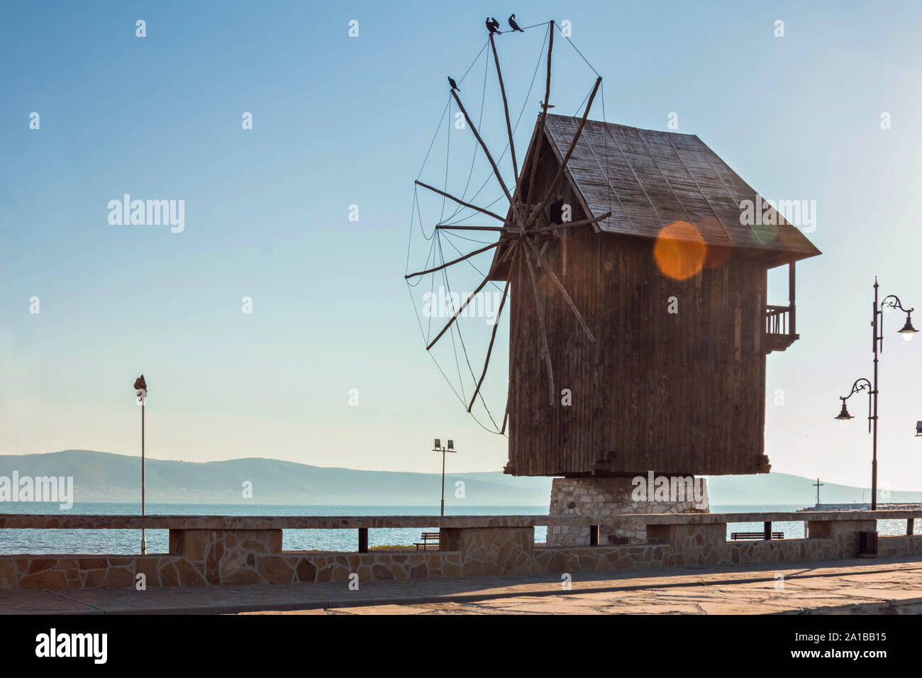 Nessebar windmill hi-res stock photography and images - Alamy