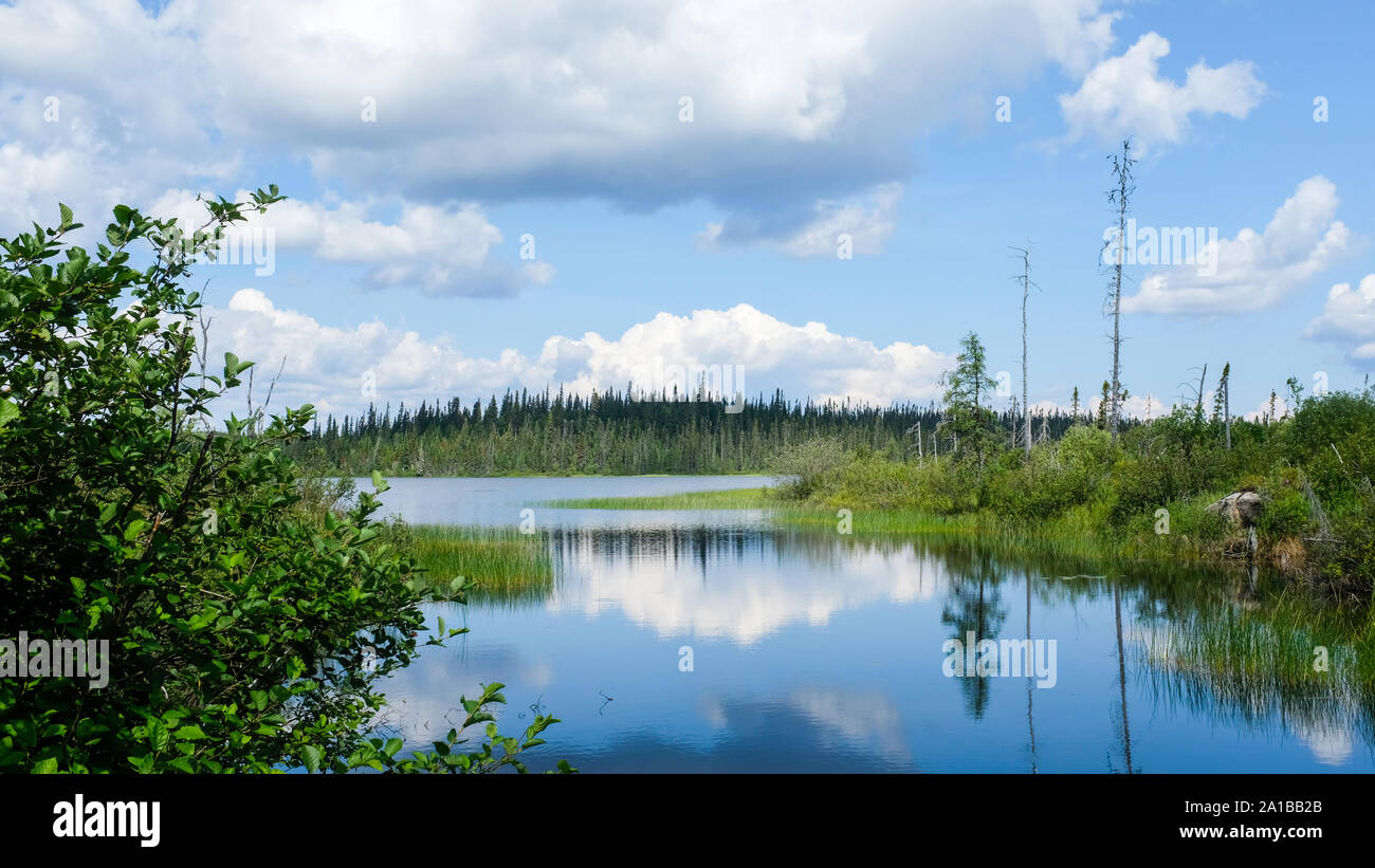 Landscape, Northern Quebec, Canada Stock Photo - Alamy