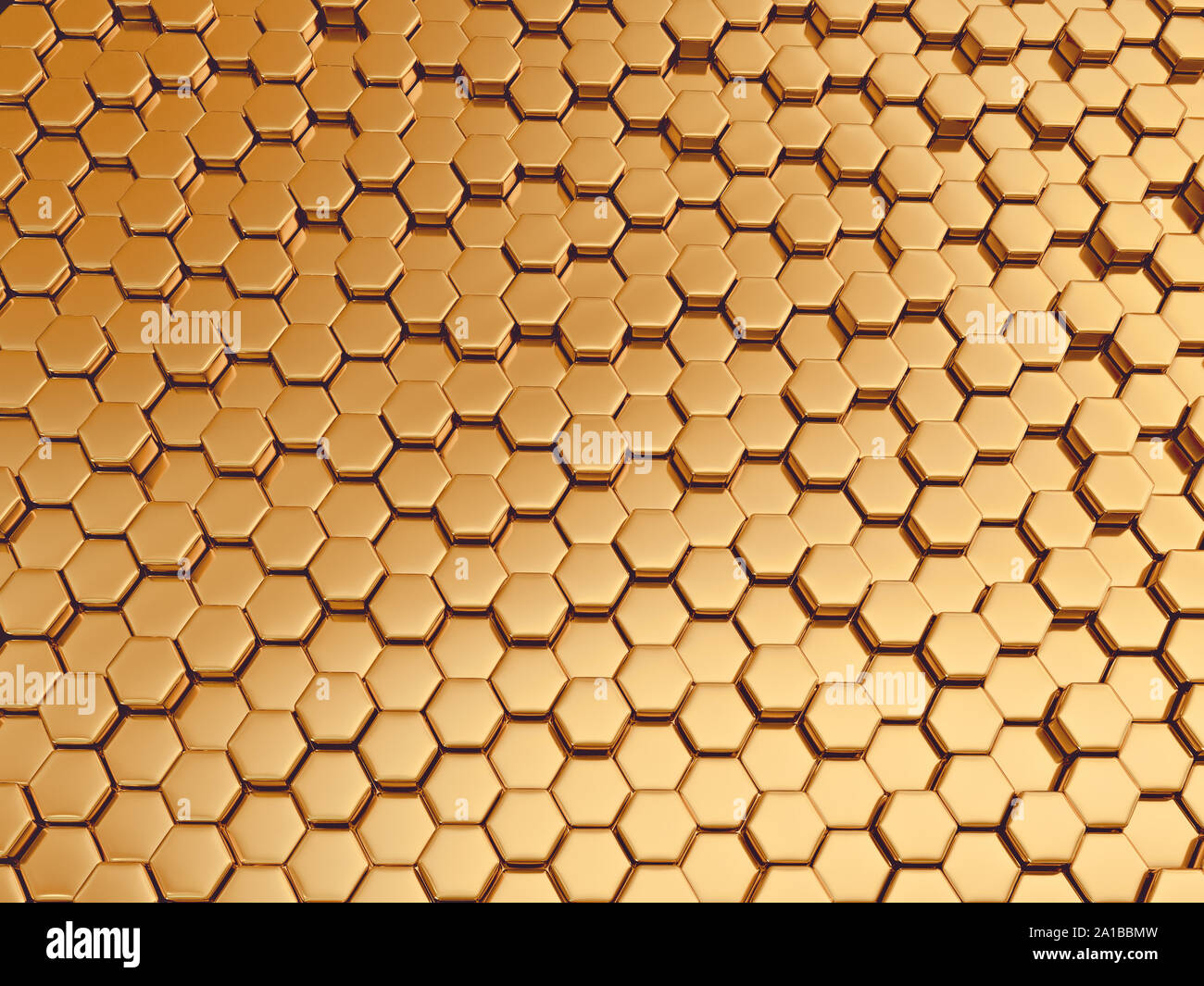 Rendering abstract metallic gold nano background Stock Photo - Alamy