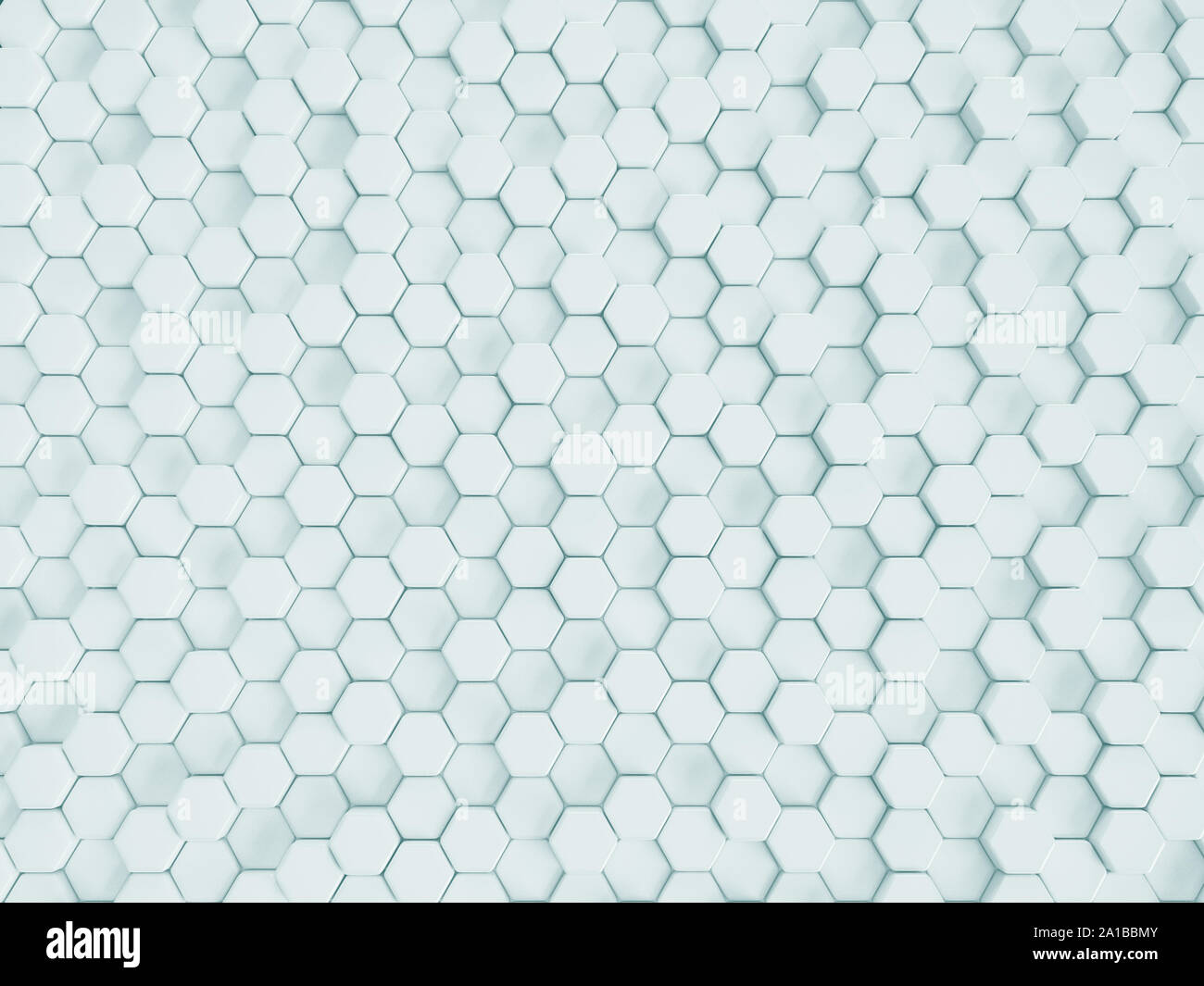 Rendering abstract white nano background Stock Photo - Alamy