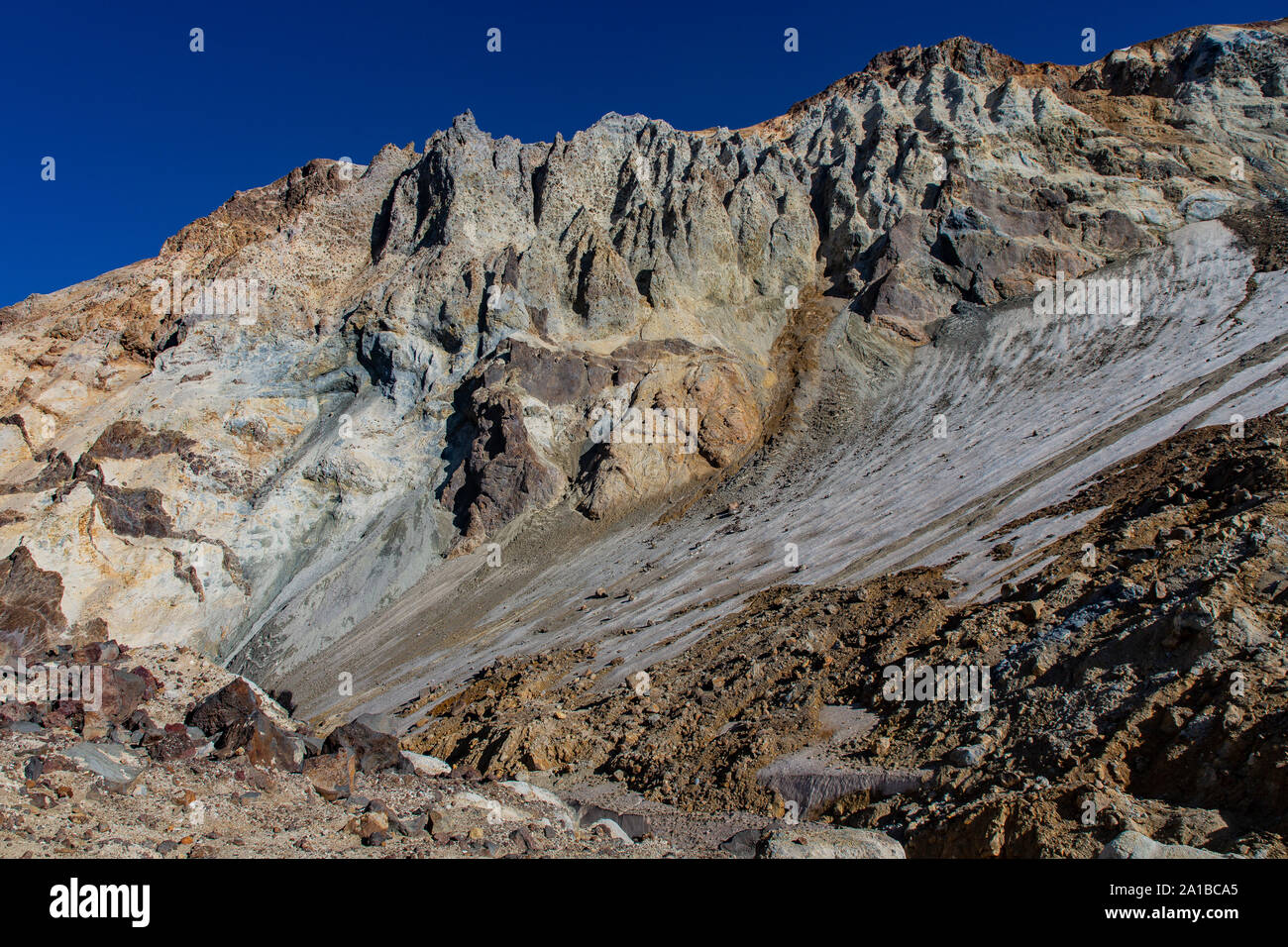Mutnovsky Volcano, Volcanoes of South Kamchatka, Peninsula of Kamchatka ...