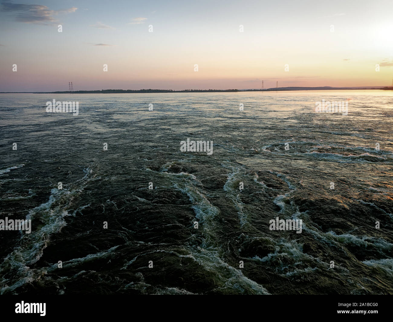 Downstream side of dam hi-res stock photography and images - Alamy
