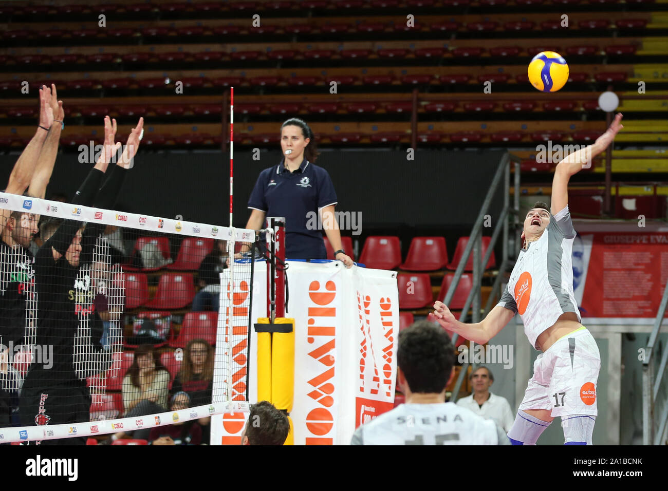 Yuri romano n 17 emma villas volley siena hi-res stock photography and ...