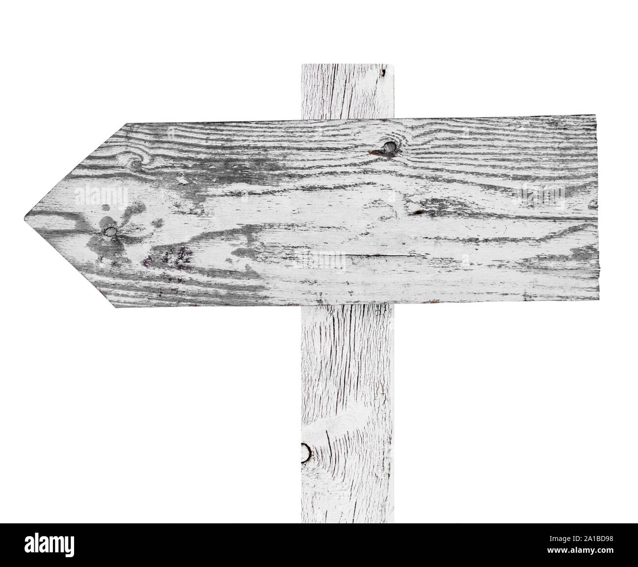 wooden arrow sign Stock Photo - Alamy