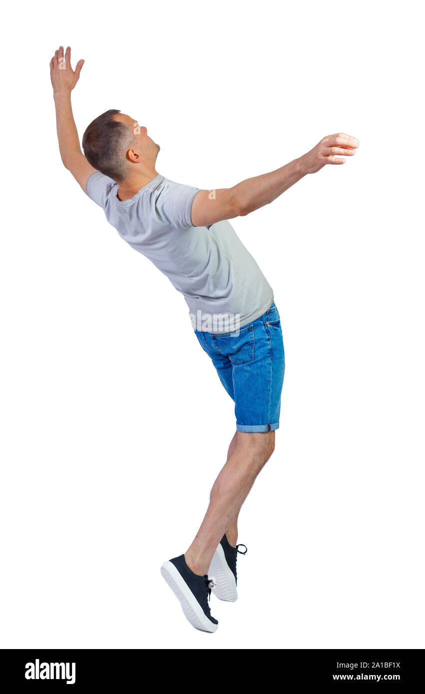 Guy is balancing Cut Out Stock Images & Pictures - Alamy