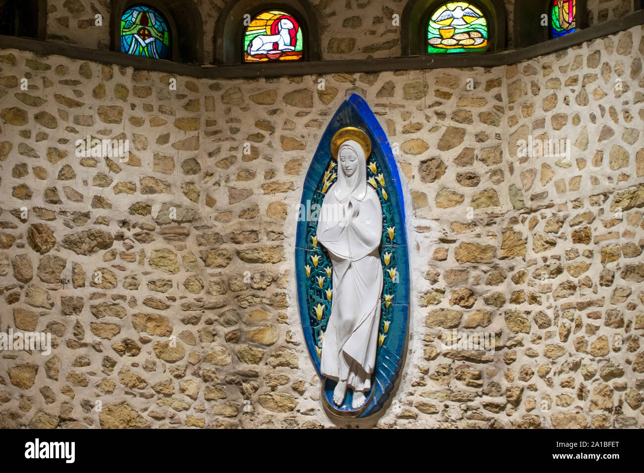 The Church of the Immaculate Conception, Greccio, Italy Stock Photo - Alamy