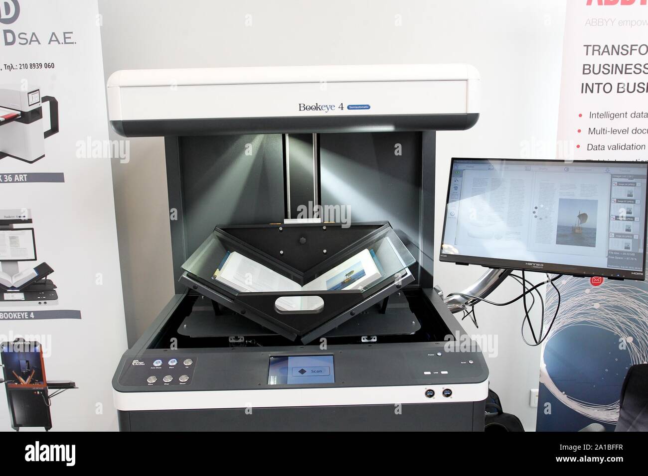 Digital scanning machine book hi-res stock photography and images - Alamy