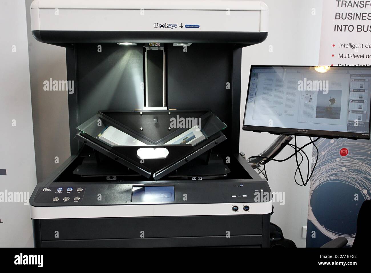 Digital scanning machine book hi-res stock photography and images - Alamy