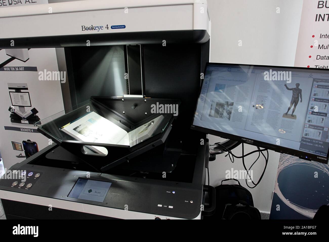 Digital scanning machine book hi-res stock photography and images - Alamy