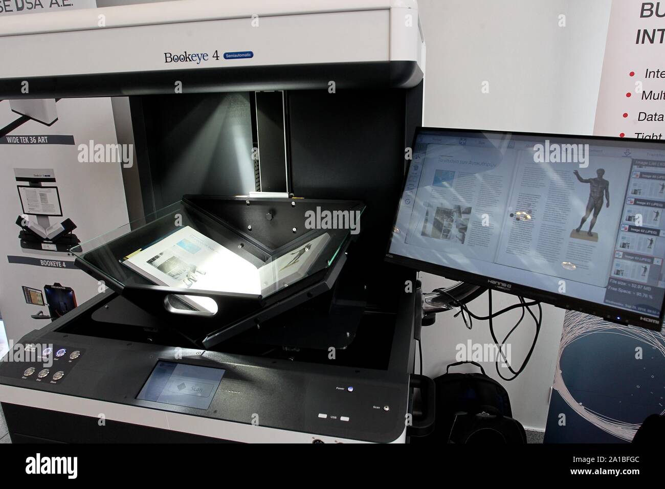 Digital scanning machine book hi-res stock photography and images - Alamy