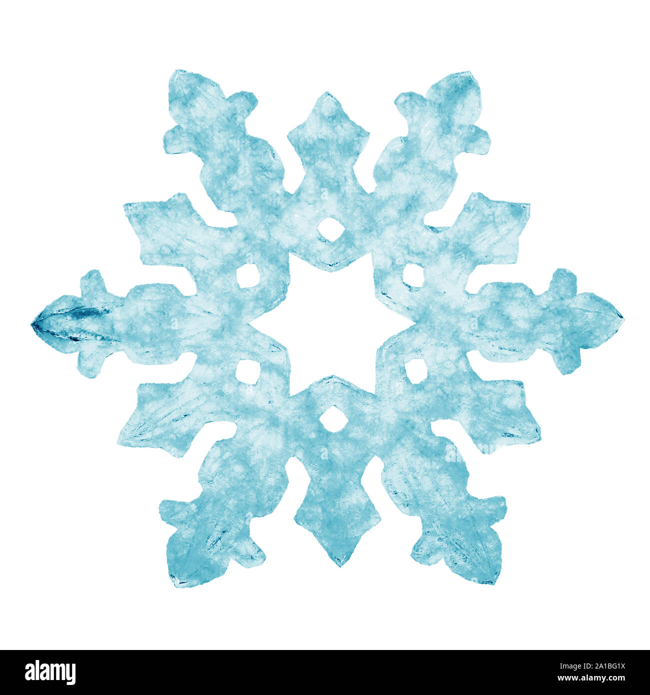 illustration of snowflake Stock Photo - Alamy