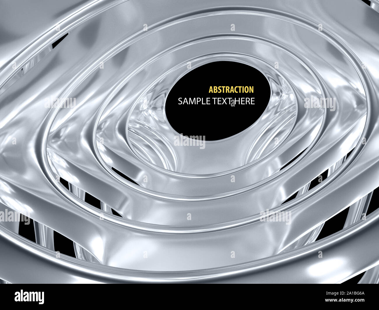 Rendering abstract bionic structure Stock Photo - Alamy