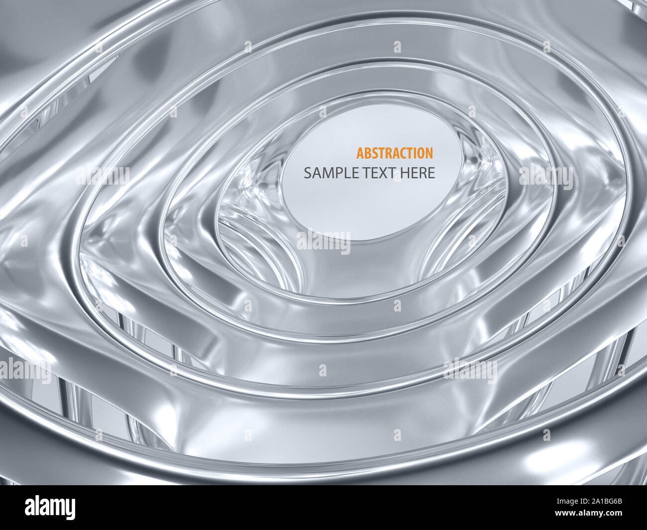 Rendering abstract bionic structure Stock Photo - Alamy