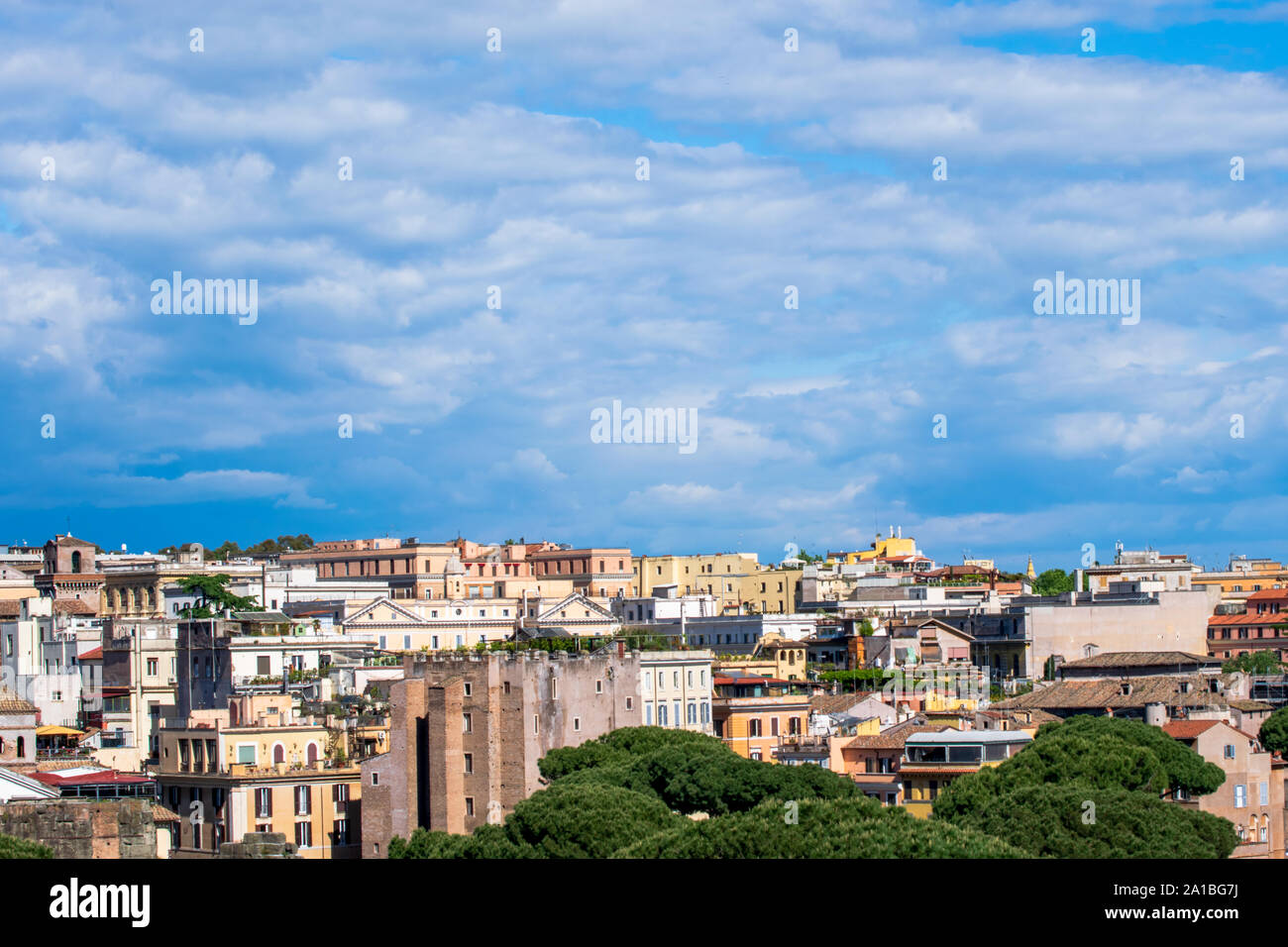 Beautiful buildings from the lovely Rome, Italy Stock Photo - Alamy