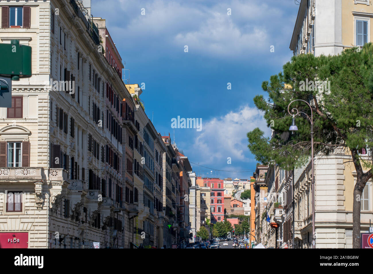 Beautiful buildings from the lovely Rome, Italy Stock Photo - Alamy