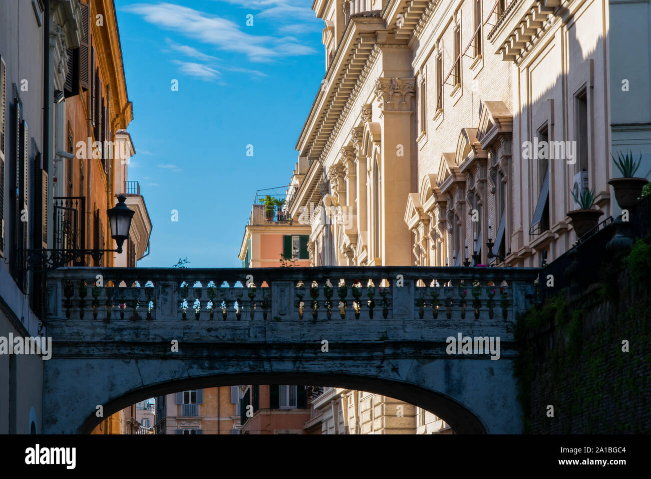 Beautiful buildings from the lovely Rome, Italy Stock Photo - Alamy