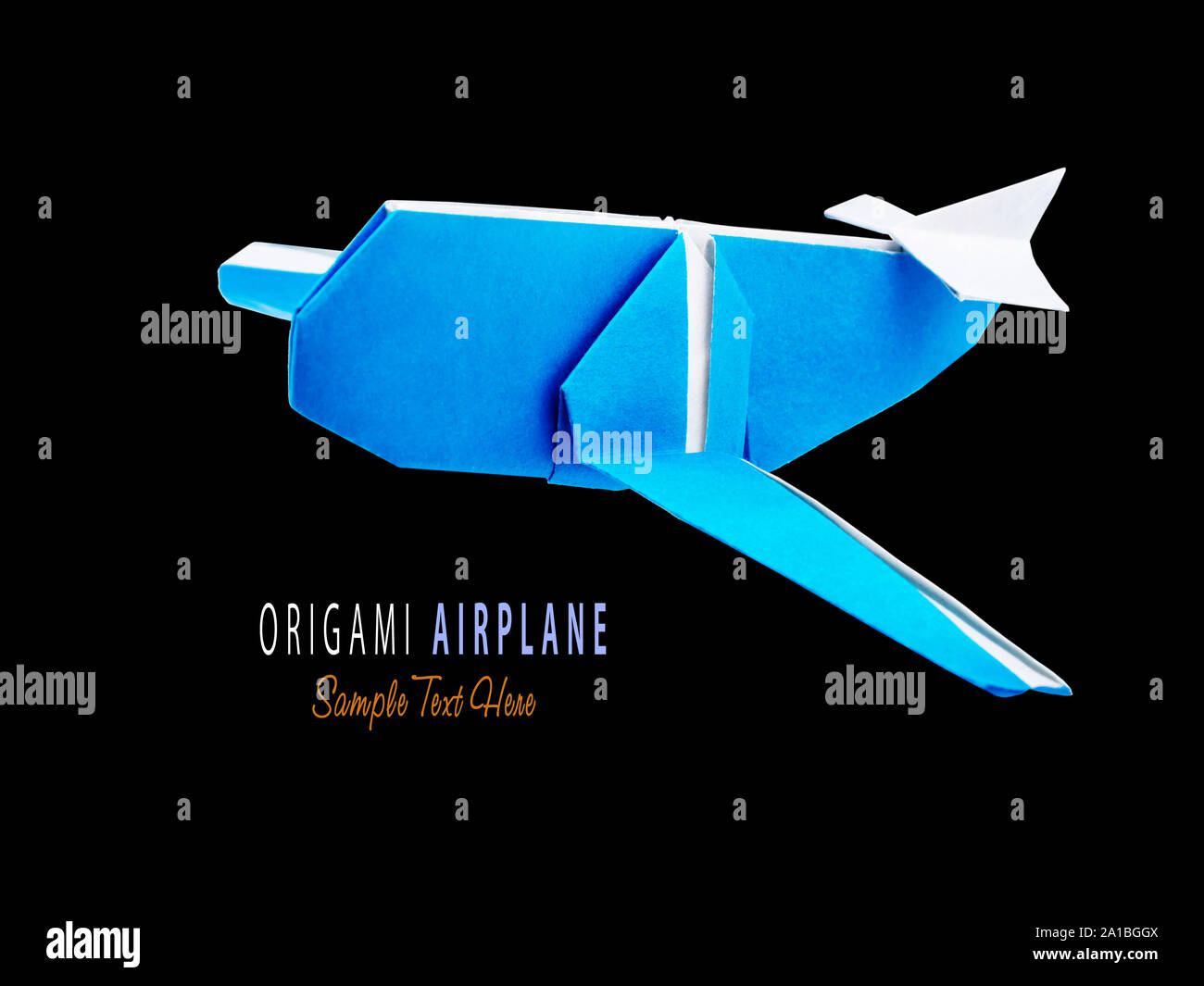 Cartoon paper airplane hi-res stock photography and images - Alamy