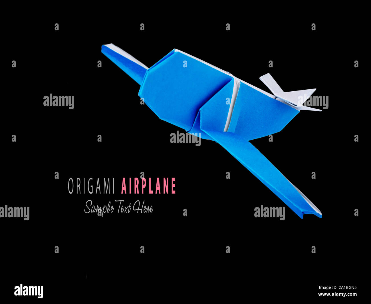 Cartoon paper airplane hi-res stock photography and images - Alamy