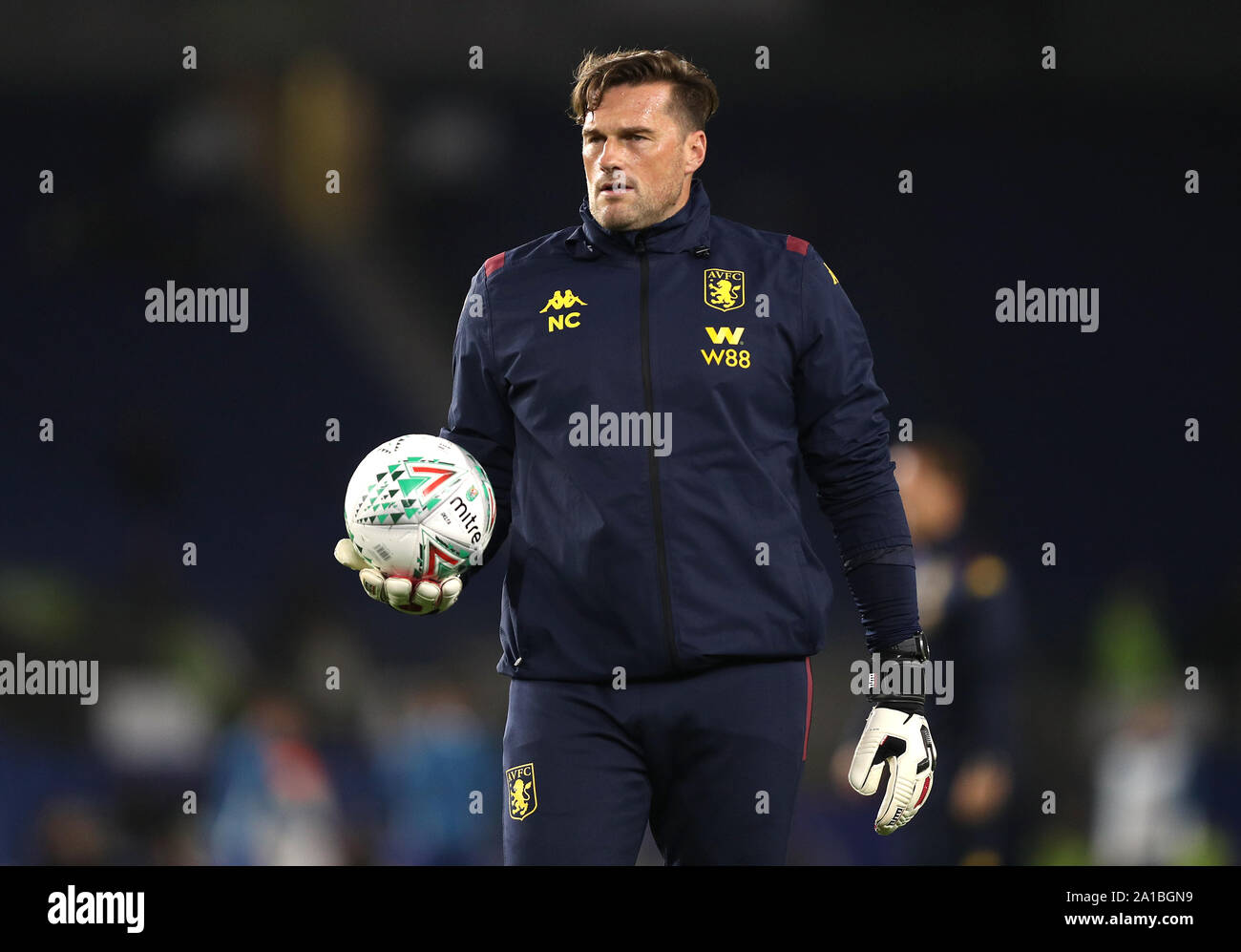 Aston villa goalkeeping coach neil cutler hi-res stock photography and ...