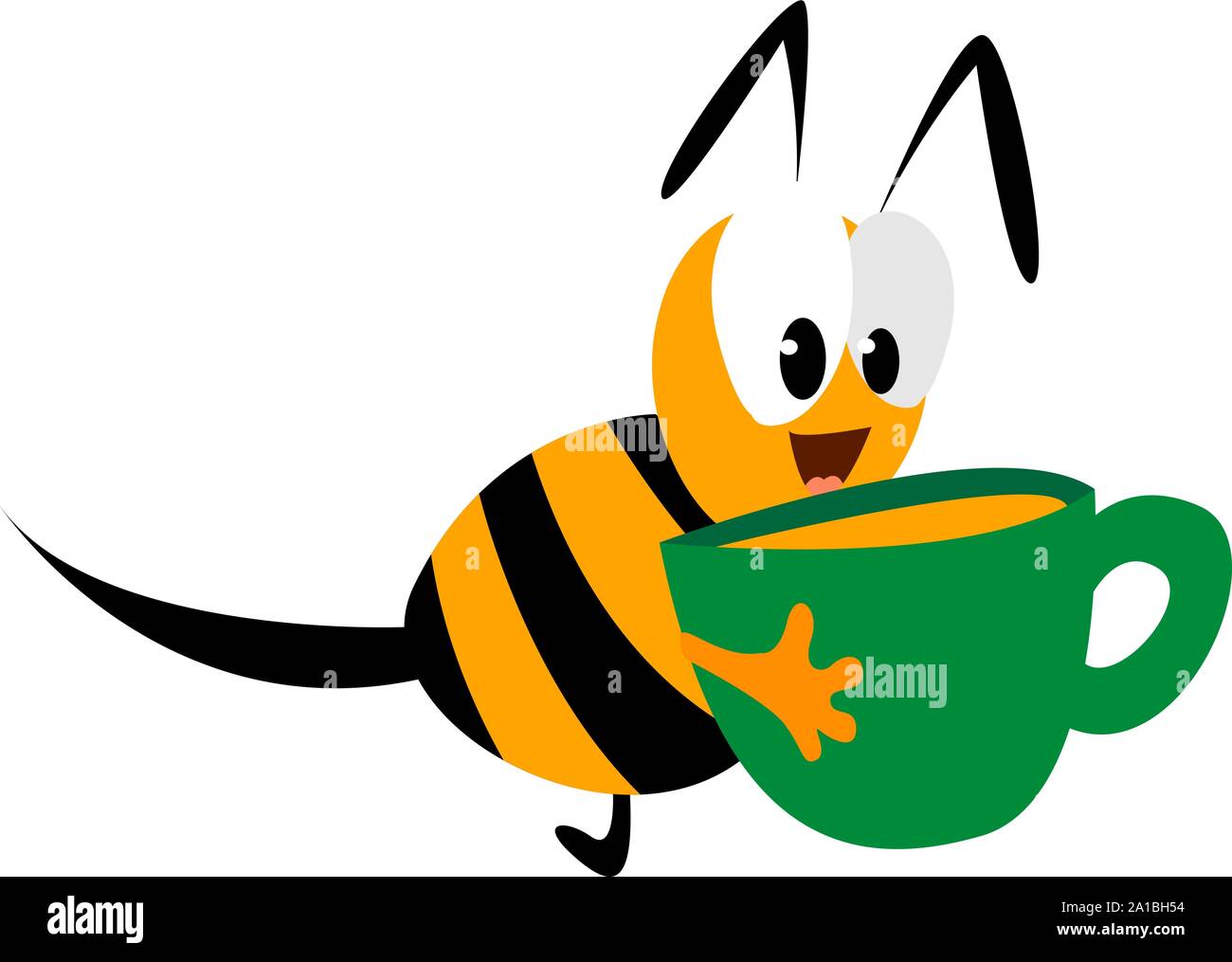 Glass cup tea chocolate Stock Vector Images - Alamy