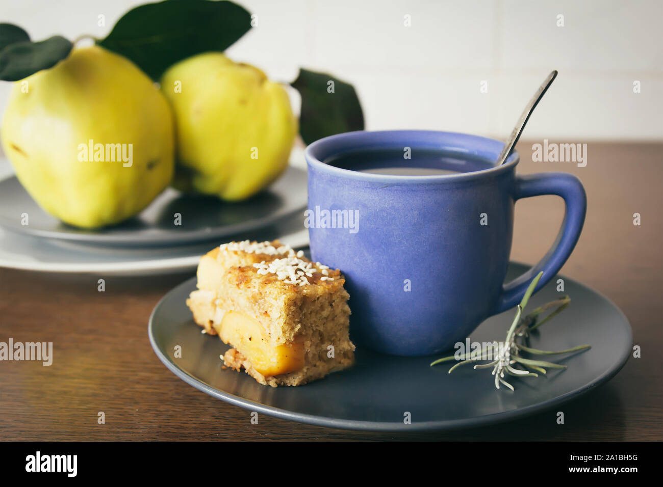 Quince filling hi-res stock photography and images - Alamy