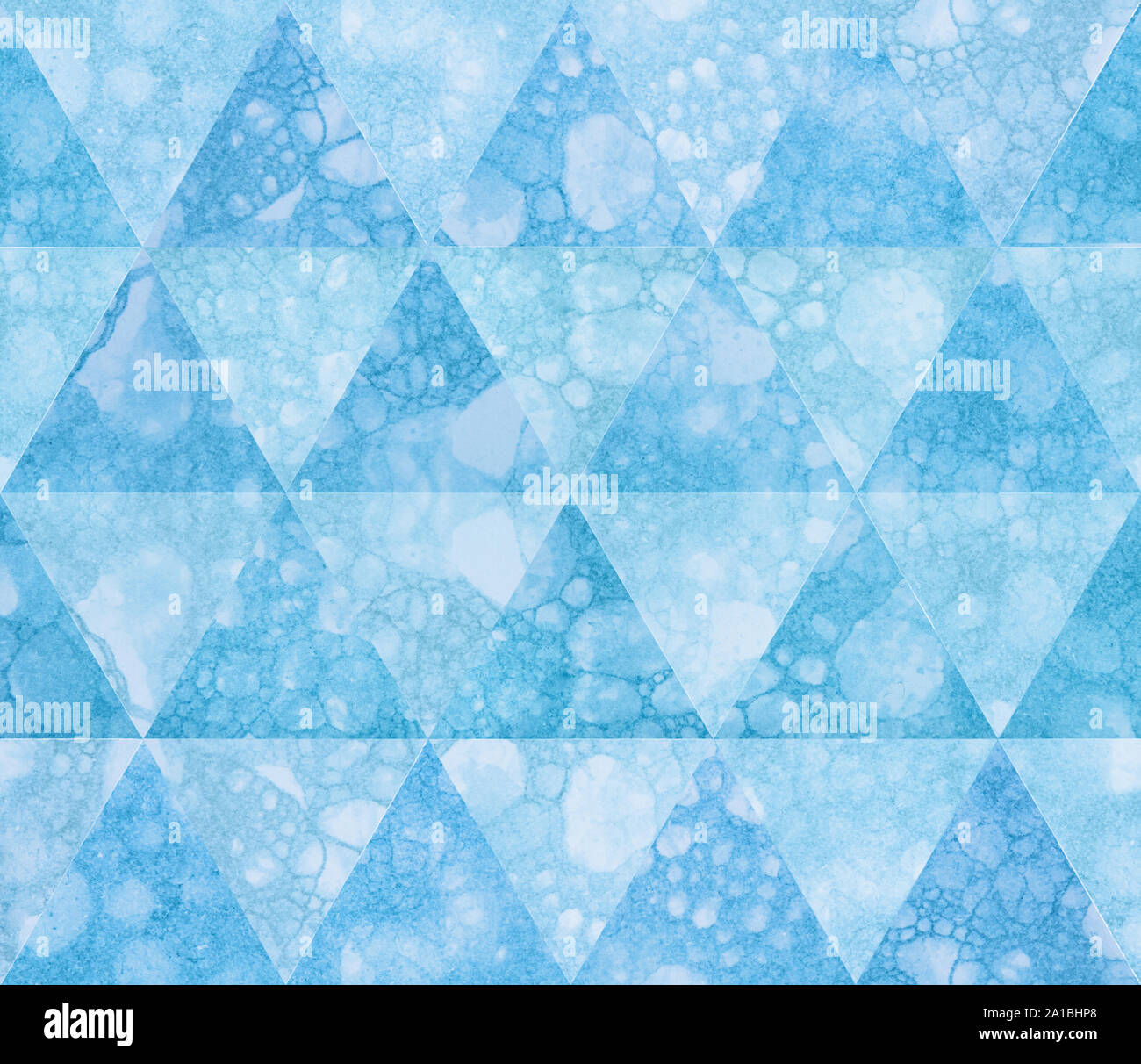 Blue geometric pattern Stock Photo - Alamy