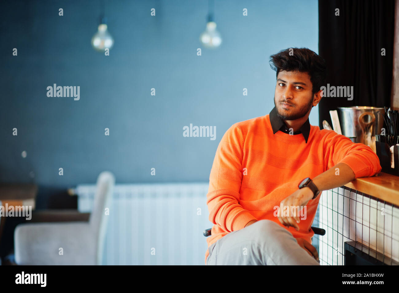Indian cafe counter hi-res stock photography and images - Alamy
