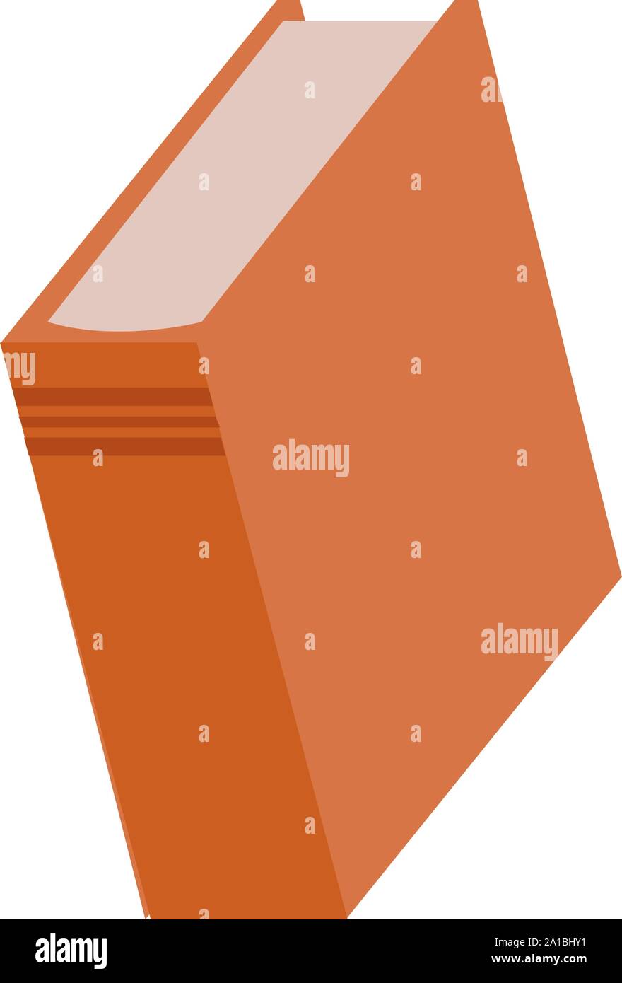 Happy book, illustration, vector on white background Stock Vector Image ...