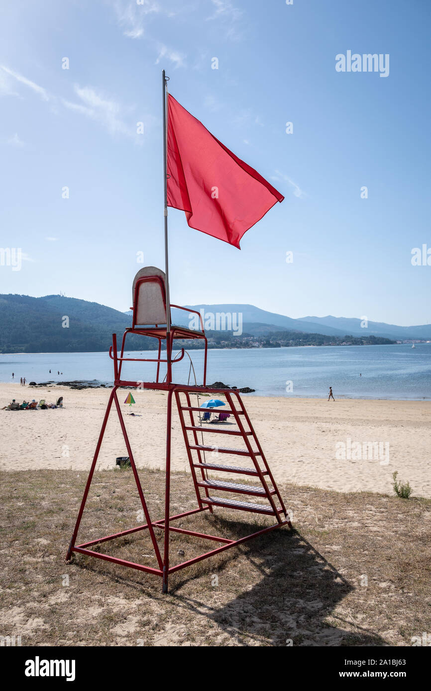 Baywatch flag hi-res stock photography and images - Alamy
