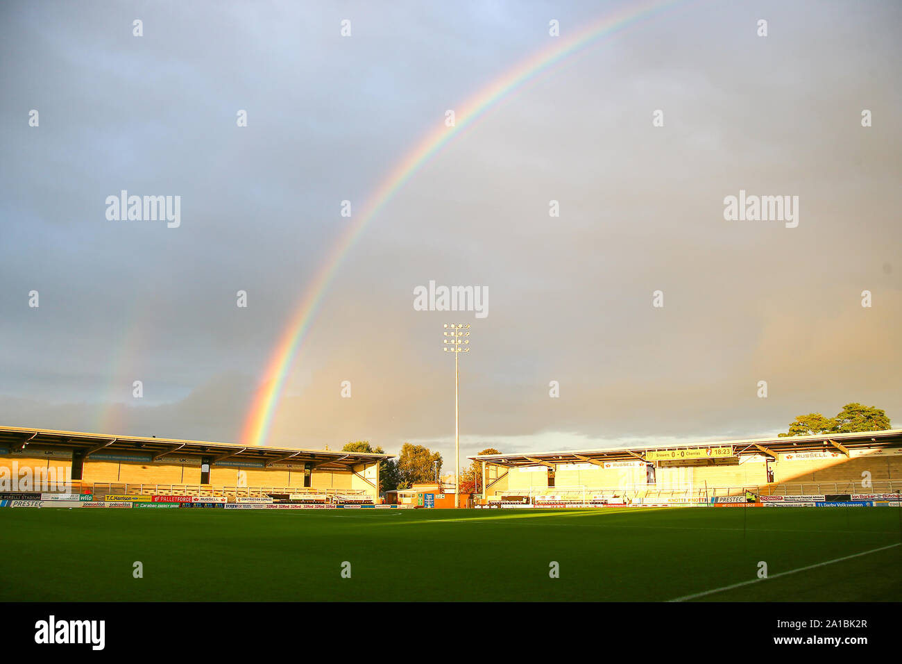Burton albion general view hi-res stock photography and images - Alamy