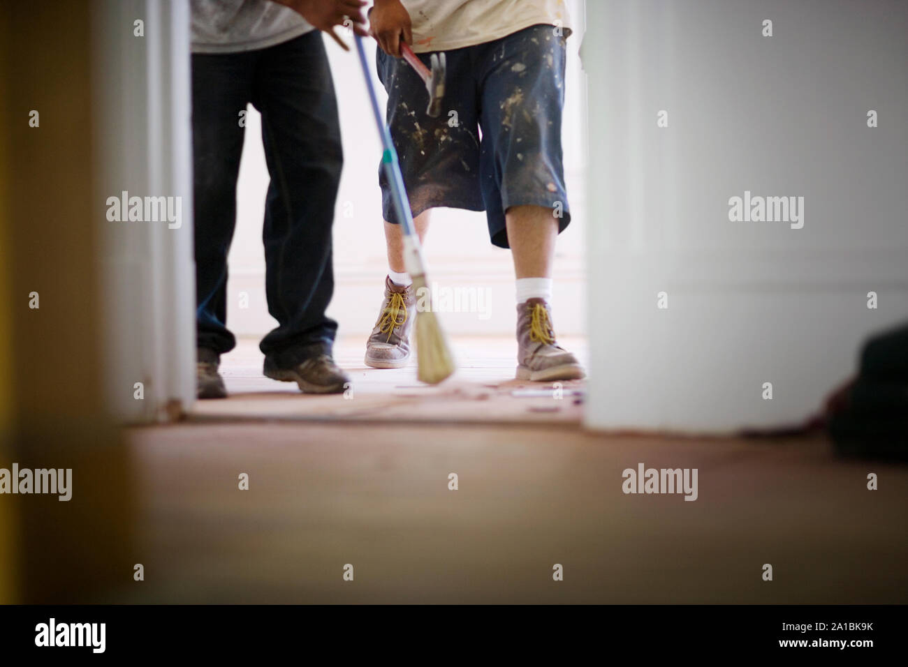 Stepping through door hi-res stock photography and images - Alamy