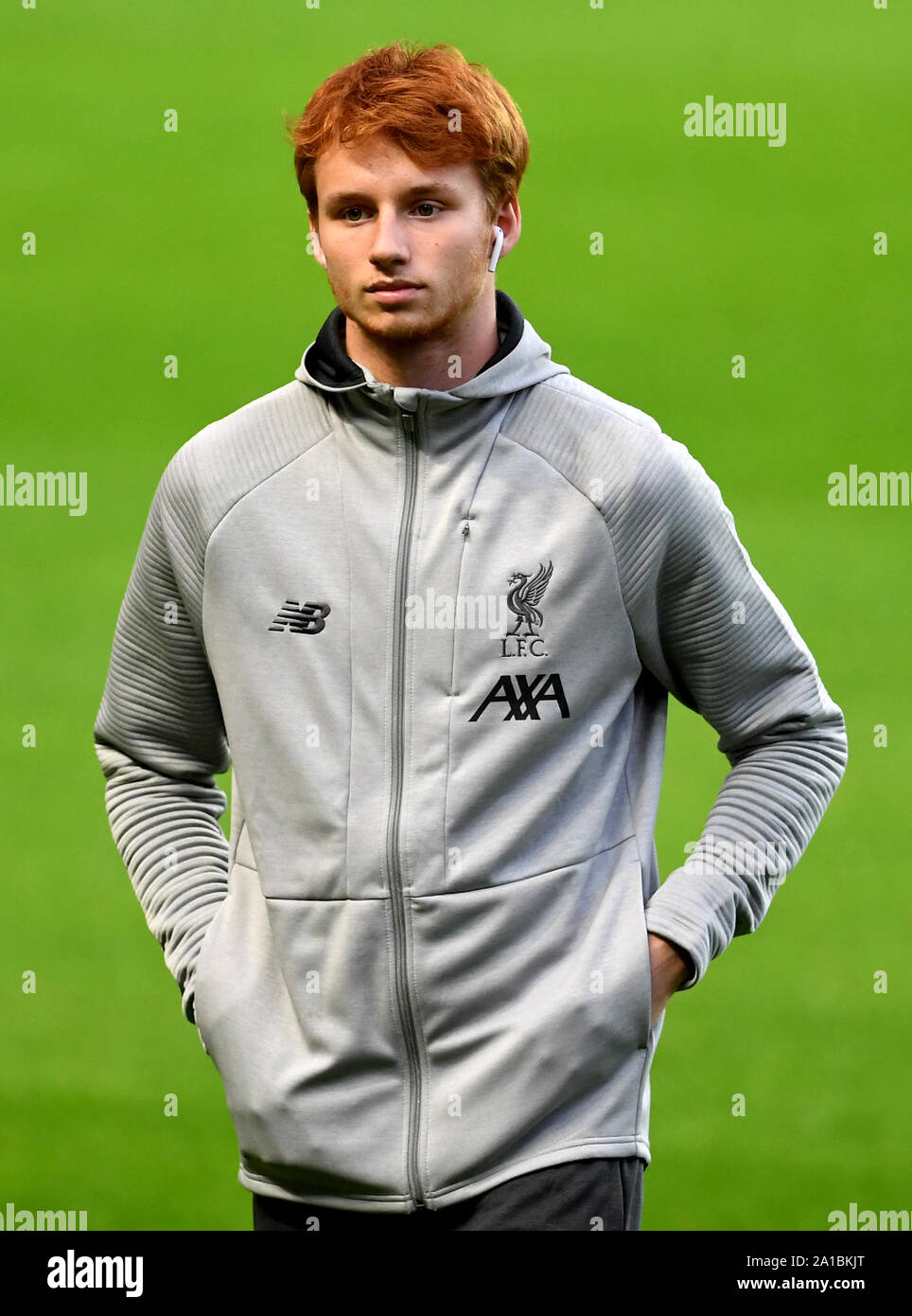 Liverpool's Sepp van den Berg during the Carabao Cup, Third Round match ...